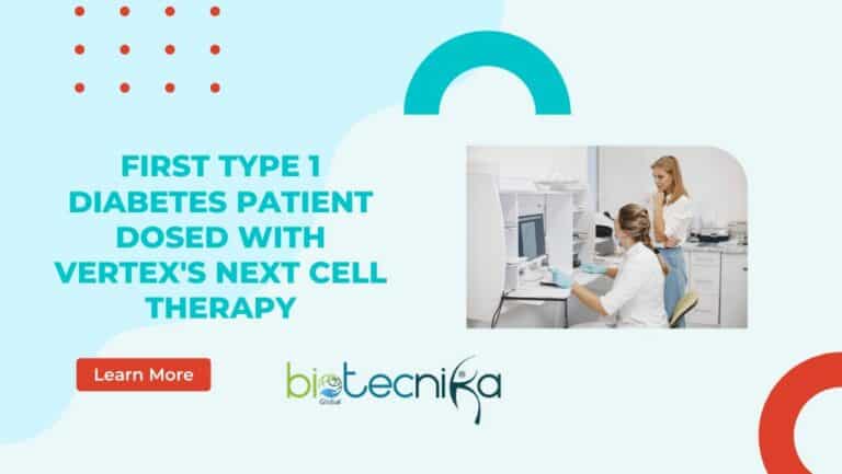 First Type 1 Diabetes Patient Dosed with Vertex's Next Cell Therapy